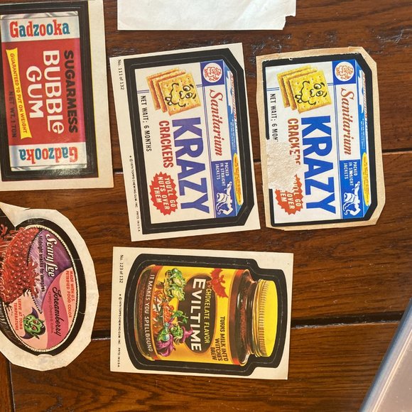 Wacky Packages | Other | Rare Wacky Packages Stickers Bundle Set Gc Vg ...